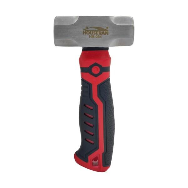 HOUSERAN 両口ハンマー 金槌 小型 石頭ハンマー 八角 かなづち 工具 ショート商品コード：49081144380型番：HR-034サイズ：両口ハンマーカラー：レッド【製品仕様】素材:高炭素鋼、サイズ:160mm、重量:580g。何...