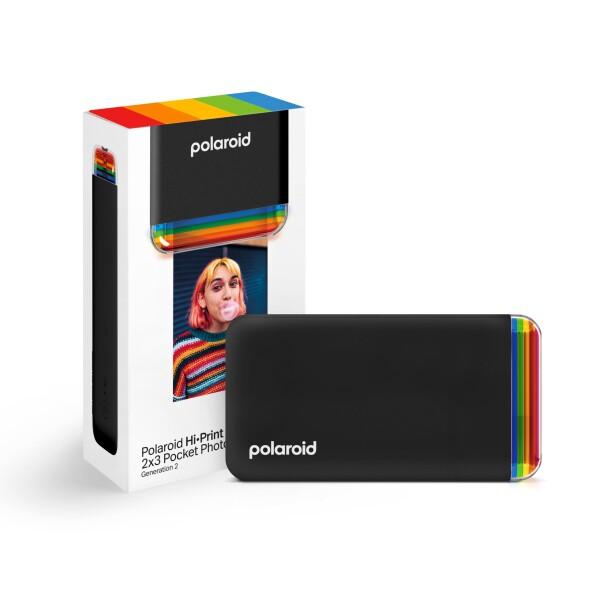 Polaroid（ボラロイド）Hi?Print Generation 2 2x3 Photo Printer Black ハイ・プリント第2世代 インスタントプリンター 黒（9129）商品コード：49081144561型番：009129-E...