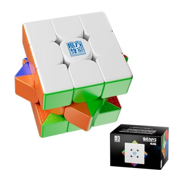 Moyu Meilong 3M V2 3x3 磁気キューブ、ステッカーなしの 3x3x3 キューブ、MFJS、Meilong M、スムーズに回転します商品コード：49081145316型番：MF8846-02-JPサイズ：5.6cm × 5...