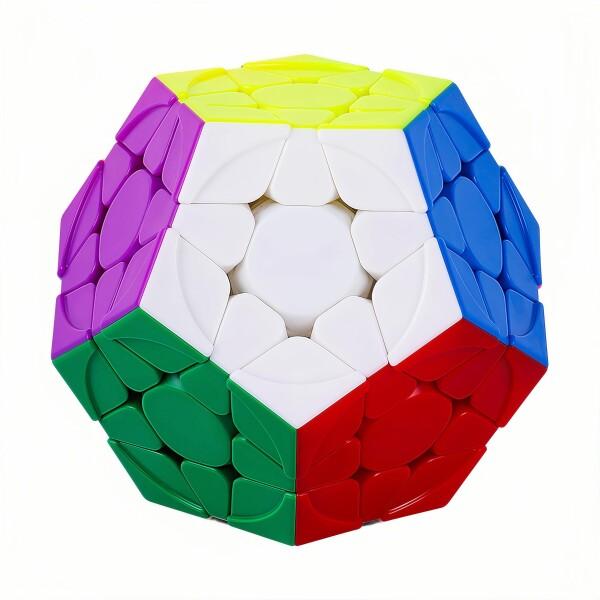 FAVNIC メガミンクス/マジックタワー マジックキューブ かわいい 魔方 3x3x3 競技用 立体パズル 知恵おもちゃ (Megaminx ステッカーレス版)商品コード：49081145318型番：24-1-25サイズ：5.6x5.6x...