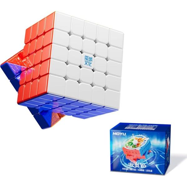 Moyu Aochuang V6 5x5 マグネティック アルティメットエディション ステッカーフリー UVコーティング 5x5 ボールコアと96個のマグネット搭載 アップグレードシングルトラック商品コード：49081145363型番：MY...