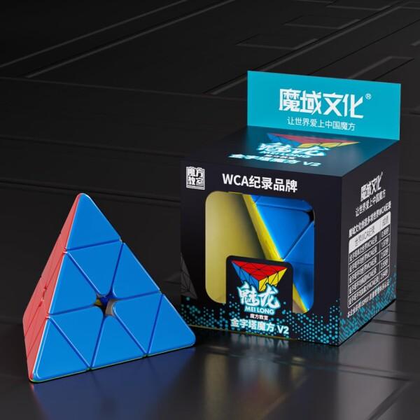 MF8857B speed cube meilong pyraminx puzzle toy商品コード：49081145418型番：MF8857-08【マグネット式スピードキューブ】- MFJS Pyramid 3x3 は、扱いやすく遊びや...