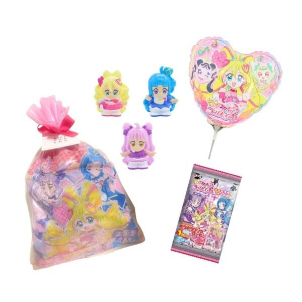 キミとアイドルプリキュア　ギフトセット（スティックバルーン・すくい人形３つ・キラキラクリアカード付きガム）　入園・入学・子どもの日・お誕生日・発表会・クリスマスプレゼント商品コード：49081145750型番：KM-01【キミとアイドルプリ...