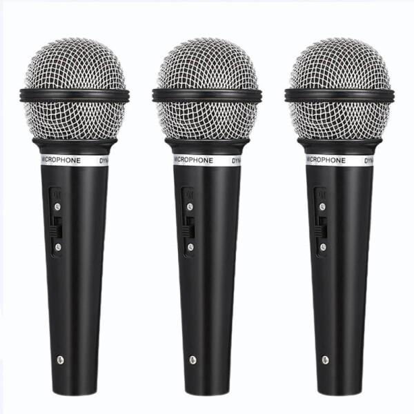 MICVISTA 3 Pcs fake Microphone Set,Plastic Microphone Fake for Karaoke Performance Party商品コード：49081145766型番：E8Suitable f...