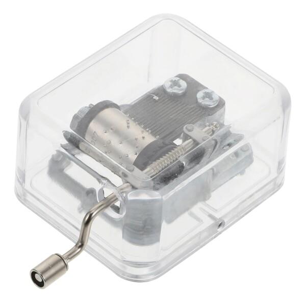 NUOLUX オルゴール 誕生日プレゼント 手巻き式 Diy 音楽ボックス 7.50×4.50×3.00Cm アクリル製 美しい音色 家族や友人への贈り物商品コード：49081145786型番：16P28R3ZV129RRUサイズ：7.5X...