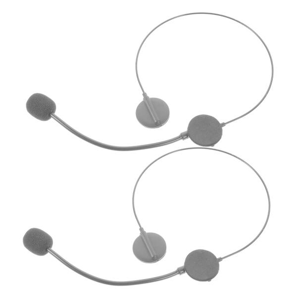 WOONEKY 2個セット 子供用マイク ヘッドセットコスプレアクセサリー 軽量調整可能 カラオケごっこ遊び用 スター歌手風コスチューム小道具商品コード：49081146146型番：0ZKOUXLFD036133E3UPQGEサイズ：18X...