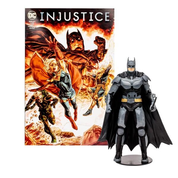 【発売日：2022年09月15日】McFarlane Toys - DC Direct Gaming 7インチ フィギュア コミック付き - 不正義 2 WV1 - バットマン商品コード：49081147233型番：15916サイズ：7 I...