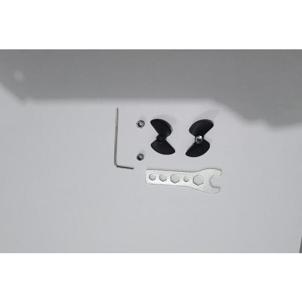 DEERC ラジコン ラジコン ボート DE2104用 プロペラセット商品コード：49081149250型番：JP-DE2104LXJ対応ラジコン:DEERC ラジコンボートDE2104用途:RCボート用パーツ アクセサリー部品:プロペラセ...