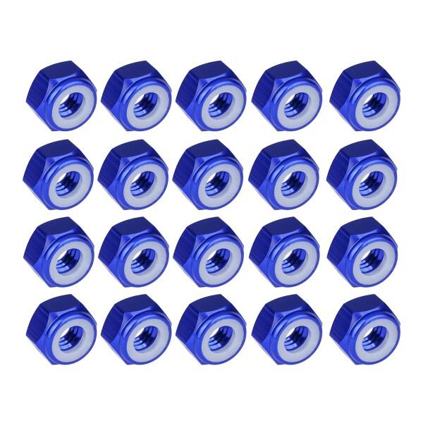 Dingtaiアルミ合金 六角ロックナット ナイロンロックナット (青, M5)商品コード：49081154228型番：M2-M3-M4-M5-M6-M8サイズ：M5カラー：青6061-T6アルミニウム合金から製造されたこれらのロックナット...