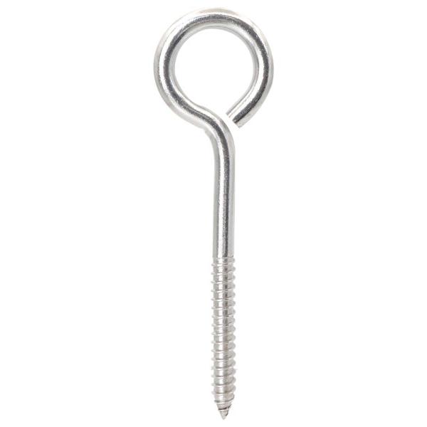 IMSCREWS ヒートン ステンレス 304 37mm 100個入 大容量 アイボルト ネジ フック 園芸 イルミネーション DIY 金具 (全長 約37mm)商品コード：49081155291型番：CG00535サイズ：0.138" x...