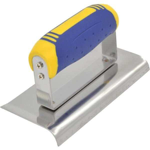 DIFEIUKI 左官コテ 乾式壁 コーナーこて ゴムハンドル付き セメント コンクリート 角用 鏝 レンガ積み用 左官ツール 塗装 補修 DIY 作業用 建築 現場 セメント仕上げ商品コード：49081162654型番：DIFEIUKIカ...