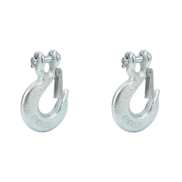 EBTOOLS 2個3/8inウィンチトレーラーClevisフック1inワイドギャップオープン18000lbsロード付き安全ラッチUTVスペアパーツ商品コード：49081176422型番：EBTOOLS3h4skcr2bn高性能:3/8イン...