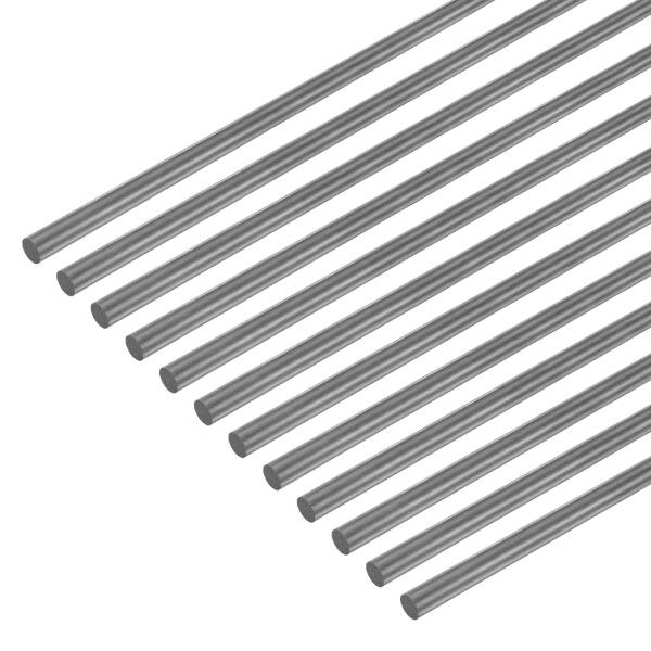 M METERXITY 12本入りのカーボンファイバーロッド、長さ200mm 直径1mmのカーボンファイバーソリッドクッションポール、RC飛行機/DIYクラフト/クアッドコプターアーム/スケールモデルカイトウィングチューブ用(7.87 x ...