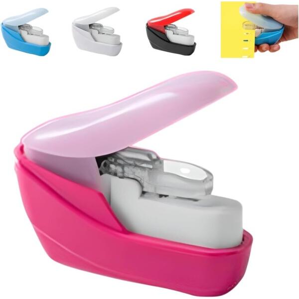 (pronala)ホチキス 針なし多ページ対応（A4用紙10-15枚まで）ホッチキス 針なし 書類仕分けに最適な 省力設計 コンパクトサイズで引き出し収納可能 文書整理 書類綴じ機商品コード：49081210626型番：1サイズ：きんいつコ...