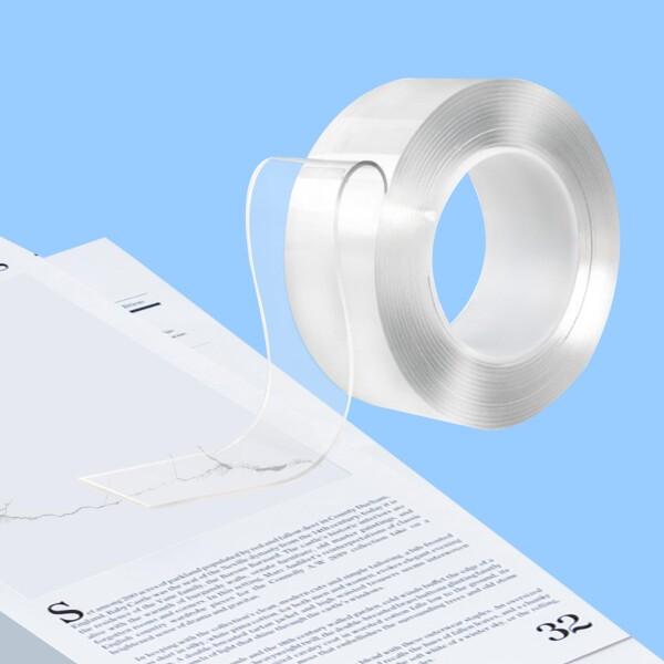 seimeinoki 3巻セット 絵本補修テープ 本補修テープ 製本テープ 透明 防水 片面 カバーテープ 図書館ブックフィルム 強力 大容量 汚れ防止 耐久 ビニール補修 絵本 書籍 本 楽譜 図鑑 地図 連絡帳 ポスター用（30mm×5...