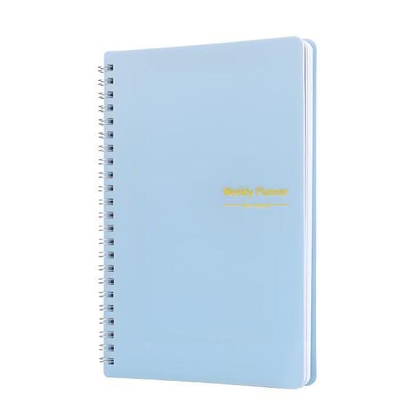 YINKE ウィークリープランナー A5サイズ スケジュールノート todoリスト タスク管理 デイリープランナー weekly planner スケジュール帳 勉強計画 時間予定 ウィークリーノート (ブルー)商品コード：49081215...