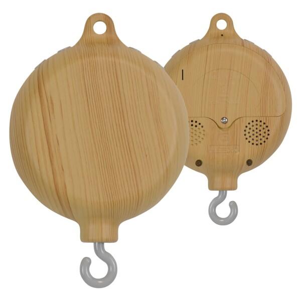 シャンディニー ベッド用オルゴール 音楽ユニット 木目調 吊り下げ式 35曲メロディ 回転機能 音量調整 電池式 ベッドアクセサリー商品コード：49081216126型番：2024-1-17-FT1038-04カラー：ウッド【35曲のオルゴ...