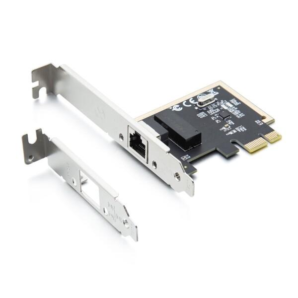 10Gtek 1Gb/s 有線LANカード RJ45 1ポート搭載 デスクトップPC用 10/100/1000Mbps自動認識 Realtek RTL8111Hチップセット対応 Windows/Mac/LinuxマルチOS対応（VMware...