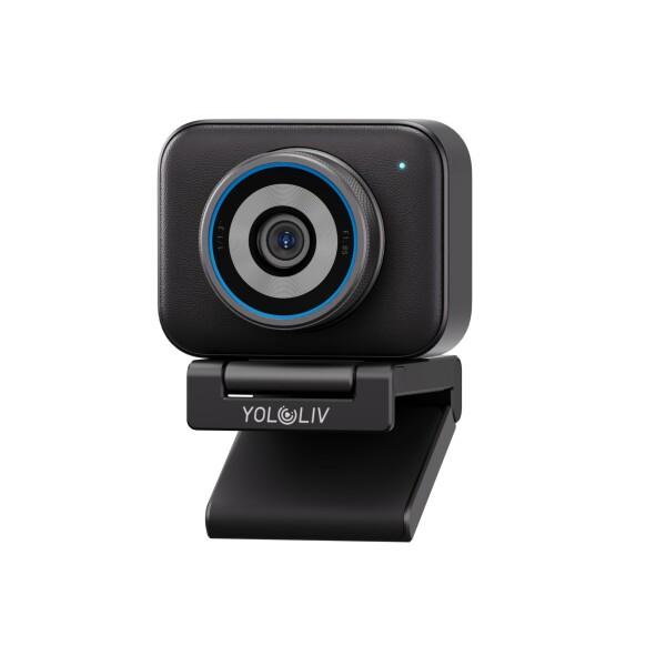YoloLiv YoloCam S3, 4K ストリーミングウェブカメラ、1/1.28" センサー、PDAFオートフォーカス、4K 30FPS、4x ズーム、ライブ配信・ポッドキャスト・会議・ビデオ通話用 (Mac/PC対応)商品コード：4...