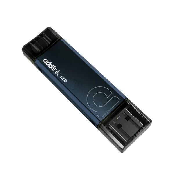 addlink P50 500GB Mini Portable SSD Stick 1050MB/s USB 3.2 Gen 2 Dual Type-C &amp; Type-A Thumb Drive External Solid Sta...