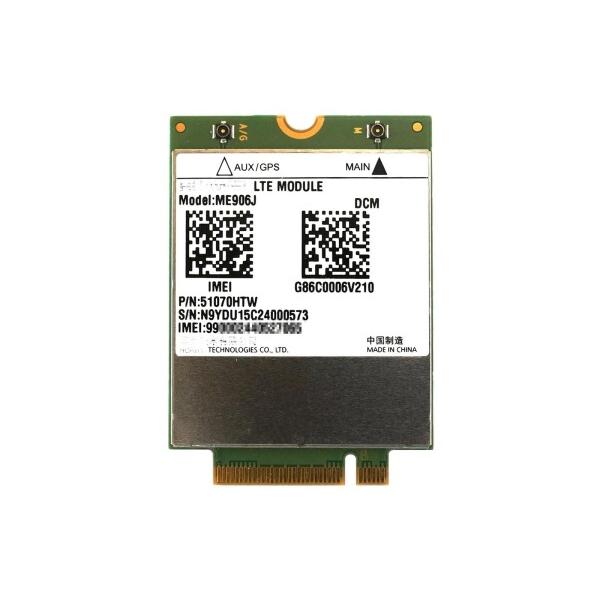 ME906J M.2 4G, LTE, 3G, GSM, HSPA+ WCDMA対応 WWAN ワイヤレスWANモジュール (DOCOMO MVNO sim専用)商品コード：49081220207型番：ME906JME906J - 4G/L...