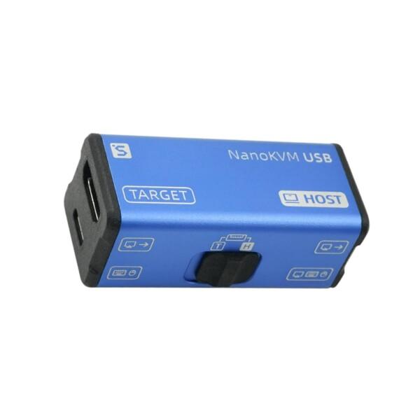 WayPonDEV Sipeed NanoKVM-USB 指サイズ 4K USB KVM キャプチャーボード ブラウザ直操作 マルチデバイス管理ツール HDMIループスルー対応 サーバー/SBC/PC メンテナンス用 ファイル転送機能付き ...