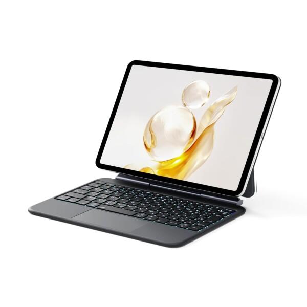マジックキーボード付きケース iPad A16 11世代/10世代対応  Ewin 標準JIS日本語配列 逆L型enterキーと左右shift/cmdキー magic keyboard 磁気吸着 高精度タッチパッド付き 7色バックライト搭載...