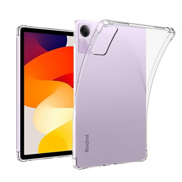 For Xiaomi Redmi Pad SE 11インチ ケース Xiaomi Redmi Pad SE 11インチ ソフトケース 保護カバー クリスタル 柔らかい手触 落下 衝撃 吸収 擦り傷防止 TPU素材 薄型軽量 黄変防止 (クリ...