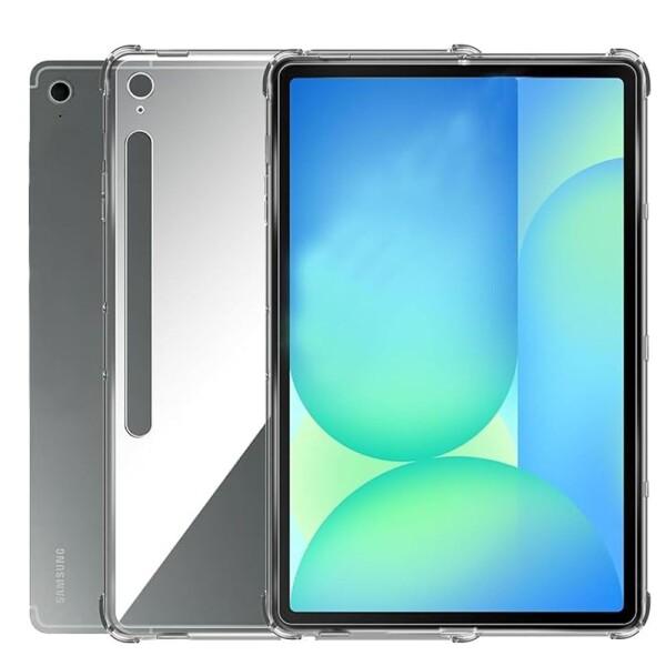 For Galaxy Tab S10 FE ケース Galaxy Tab S10 FE 10.9"(2025) / S9 FE 10.9" 2023 / S9 11" 2023 ソフトケース 保護カバー クリスタル 柔らかい手触 落下 衝撃...