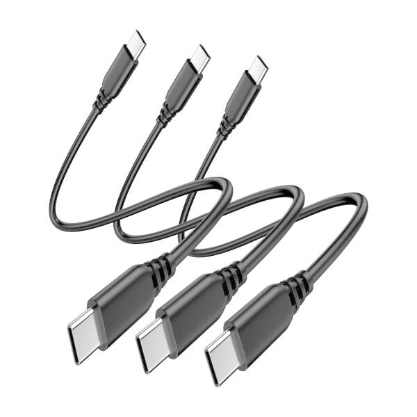 Vedfoad タイプc ケーブル 短い 60W 急速充電iPhone17ケーブル 高速データ転送 usb c to c TPE材質 断線防止 超高耐久 iPhone17 16 15シリーズ、Galaxy s25、Google、Sonyその...