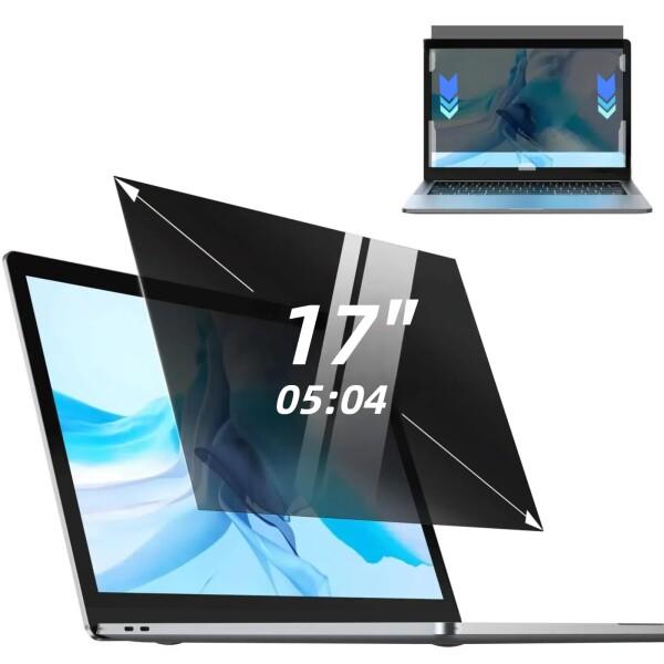 PRSPR 覗き見防止フィルター 17インチ 5:4 ノートパソコン PCモニター 用 のぞき見防止フィルム PCフィルター プライバシーフィルター ディスプレイ 液晶保護フィルム ブルーライトカット 両面使用 着脱簡単 差し込み式 汎用 ...