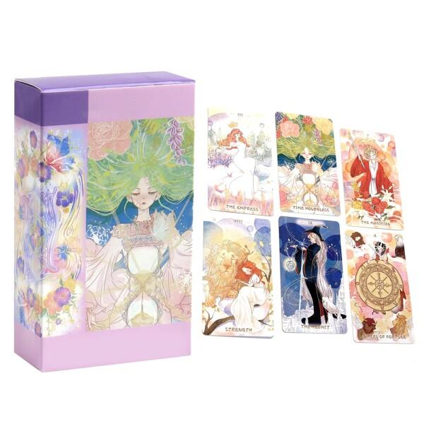 ADOFUN タロットカード 占いデッキ 78枚 ウェイト版 ロマンティックの復活がタロットカード 初心者向け 説明書なし商品コード：49081254005型番：BH-11【セット内容】このタロットカードセットには、様々なスタイルの美しい水...