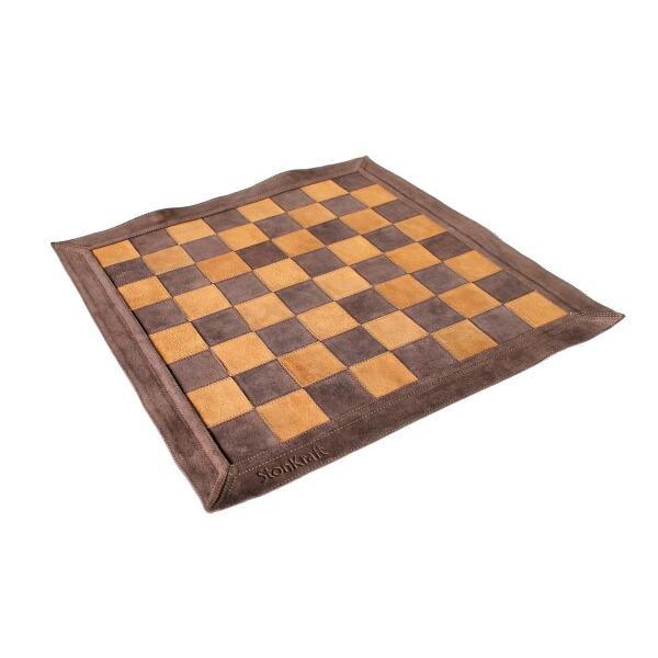 Stonkraft 48 cm x 48 cm 本革ロール-アップ トーナメント チェス - ブラウン色 - Tournament Professional Chess商品コード：49081260525型番：4327600328カラー：ブラ...