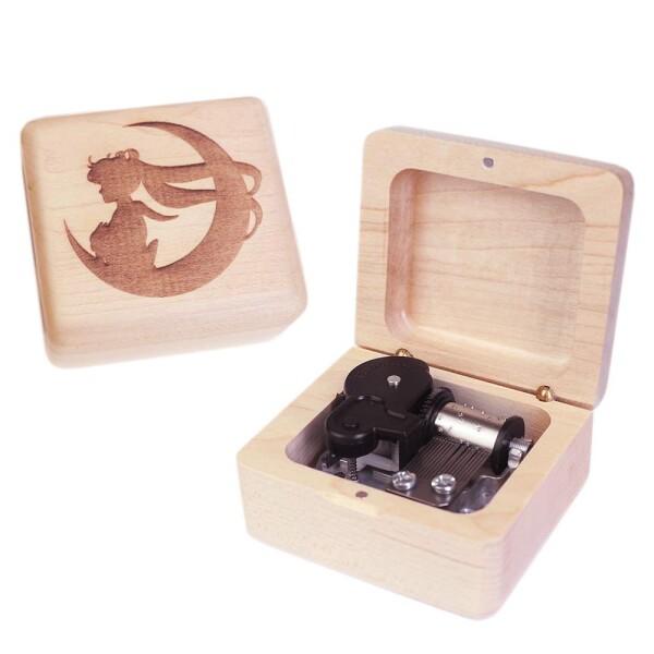 Sinzyoオルゴール 木製 美少女戦士 セーラームーンミュージックボックス 記念日、誕生日プレゼント、お祝いに、お部屋のインテリアとして飾るプレゼントにも (メイプルウッド)商品コード：49081269026サイズ：ワンサイズカラー：メイ...