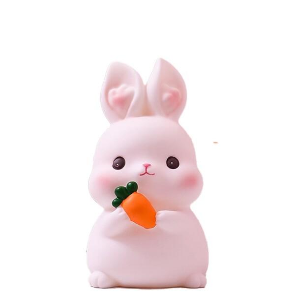 TOMMYFIELD 貯金箱 かわいい 小銭入れ貯金箱 貯金 おしゃれ かわいらしいうさぎの形 (小)商品コード：49081269061型番：TOMMYFIELDサイズ：高いカラー：ピンク1. かわいらしいウサギの形の貯金箱!小銭入れ貯金箱...