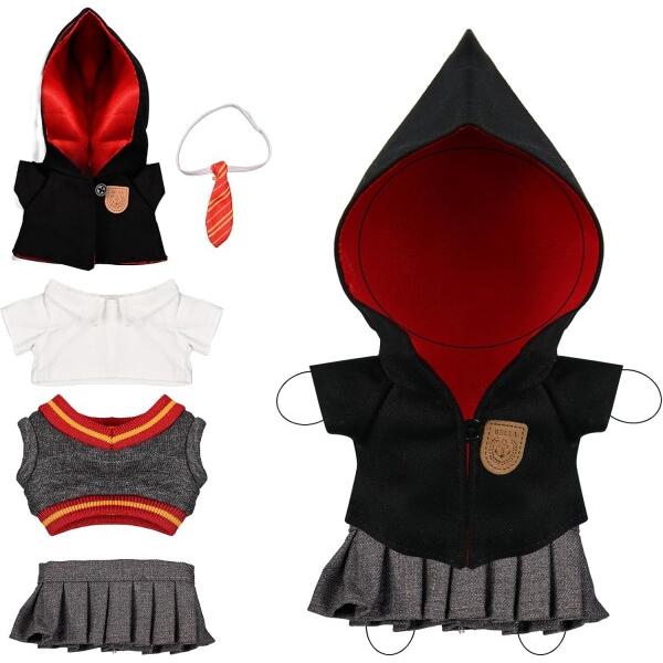 Ruokey ぬいぐるみ服 服のみ 15cm 17cm ぬいぐるみ 人形の服 ドール服 ぬいぐるみ着せ替え かわいい コスチューム ドレスアップ DIY アクセサリー 人形スーツ ジャンプスーツ 写真小道 ドール世代別服 着せ替え DIY ...