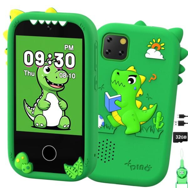 キッズスマホ キッズスマートフォン スマホ スマホ型 キッズカメラ 自撮りカメラ gaming phone 知育玩具 ゲーム 音楽 録画 録音 おもちゃ 人気 6歳 7歳 8歳 小学生 子供 男の子 女の子 誕生日プレゼント クリスマス 入...