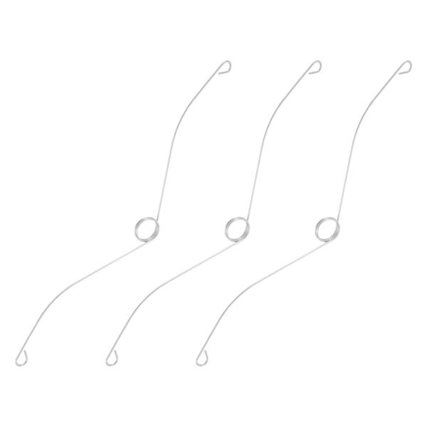 POPETPOP 換気扇 バネ 3個セット 浴室 換気扇カバー 固定 スプリング 交換用 天井 排気ファン グリル 補修 パーツ 高弾性 メタル 取付簡単 風呂 トイレ 汎用 156mm商品コード：49081272909型番：V006YHS...