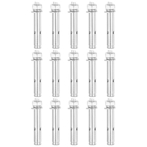 DTGN M10×80 六角アンカーボルト 15個入 - コンクリート・乾式ブロック壁用 - 304ステンレス鋼 - シルバー商品コード：49081274943型番：dtf240129tt000575jpサイズ：M10 x 80カラー：シル...