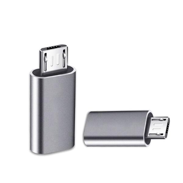 2枚 Type C to Micro USB 変換アダプタ 急速充電、データー転送 Type C to Micro USB 変換コネクタ 充電コネクター スマホ 充電 データ伝送 軽量タイプXperia、Galaxy、Nexus、HUAWE...
