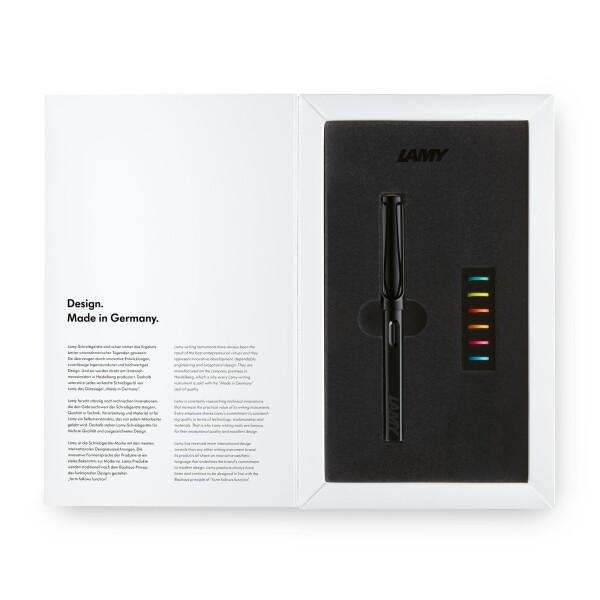 LAMY ラミー 万年筆セット サファリ オール Safari Multi マルチ 極細字EF 専用ケース (ブラック)商品コード：49081316434型番：0B2-MC-AB-EFカラー：ブラック【ブランド】ラミー LAMY【品　　名】...