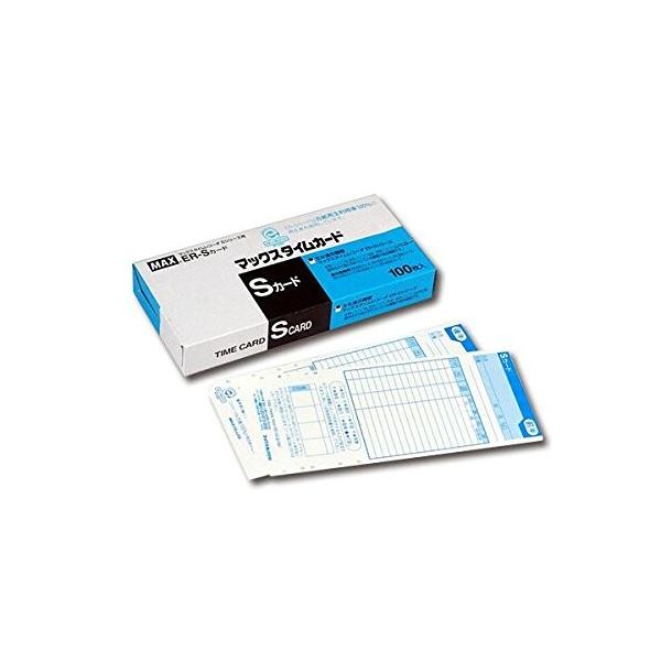 (まとめ) マックス タイムレコーダ用カード ER-Sカード ブルー ER90060 1パック(100枚)  ds-1585047商品コード：49081317332型番：ds-1585047カラー：ブルー【メーカー名】マックス　【型番】ER...