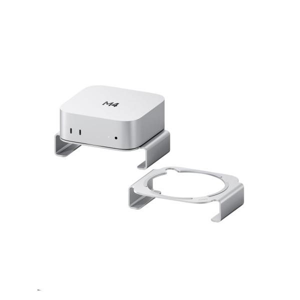 Hagibis Mac Mini M4/M4 Pro 2024対応 アルミ通気放熱スタンド｜防塵フィルター＆滑り止めシリコン｜省スペース収納商品コード：49081318693型番：MMS03サイズ：MMS03カラー：シルバー【Mac Min...