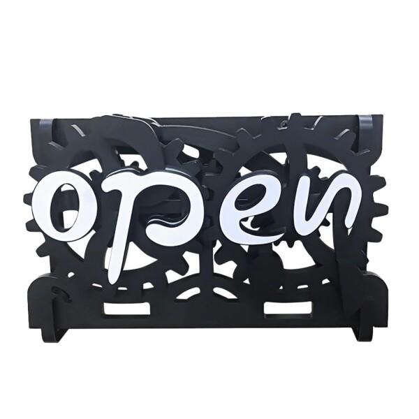 TOMMYFIELD オープンクローズ看板 プレート open closed からくり看板 英語看板 (Aタイプ)商品コード：49081320002型番：TOMMYFIELDサイズ：小さいカラー：Aタイプおしゃれな歯車状のデザインが魅力のオ...