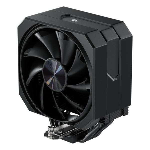 upHere CPUクーラー PWMファン搭載 4本ヒートパイプ TDP230W サイドフロー型 cpu冷却 空冷 静音ファン AMD AM4 AM5/ Intel LGA 1851 2011 2066(X79/X99マザーボード)ブラック...