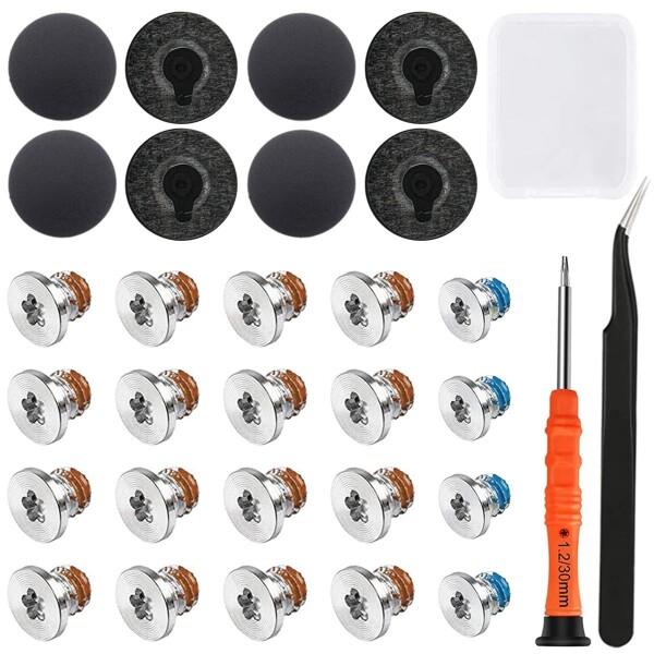 ZHUROUPU 31個の個ボトムベースラバーケースフットとネジはfor Macbook Pro 13" 15" A1425 A1502 A1398 2012 2013 2014 2015年のための互換性のある交換を設定しますか？商品コード...