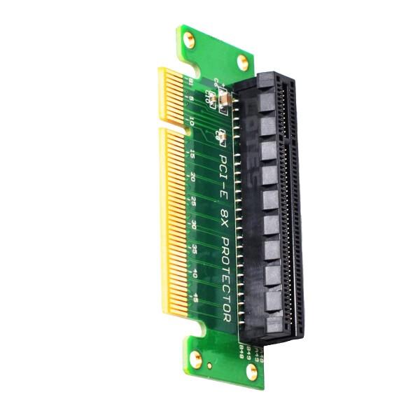 WLGQ PCI-E 8X オス-メス ライザーカード PCI-E 8X ??? 左 90° 直角?配器? ター サーバー/デスクトップ/ビットコインマイニングマシン転送に最適商品コード：49081321632型番：RC-P-002サイズ：...