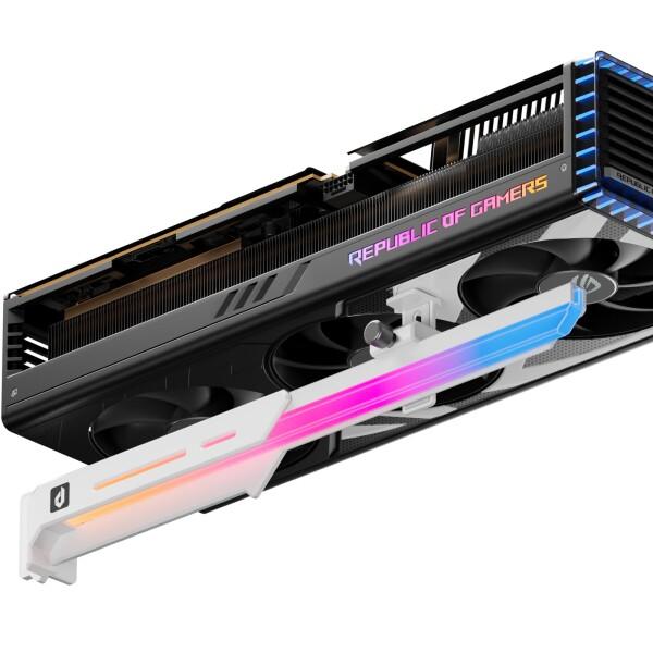 Novonest グラボステー gpu サポート 高互換性 伸縮自由 4方向調整 合金製 たわみ防止 5V ARGB Sync サポートステイ VGAサポートステイ グラボ支え棒 取り付け簡単 白「GL7TC」商品コード：490813218...