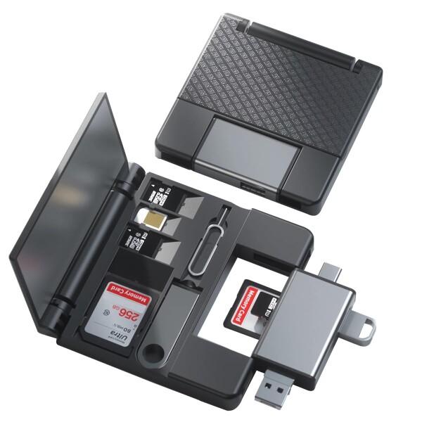 sdカードリーダー 多功能OTGカードリーダー Type-C 7-in-1カードリーダー SD/TF同時読み書きOTG コンバータ 外付け USB フラッシュ ドライブ SD 設定不要 写真/ビデオ USB3.0 高速 双方向転送sd カー...