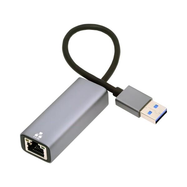 NFHK 2500Mbps 2.5Gbps - USB3.0 Type-A GBE ギガビット 1000Mbps イーサネット ネットワーク LAN ケーブル アダプタ デスクトップ マザーボード用商品コード：49081322709型番：N...